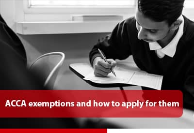 ACCA exemptions and how to apply for them | CFO NeXt
